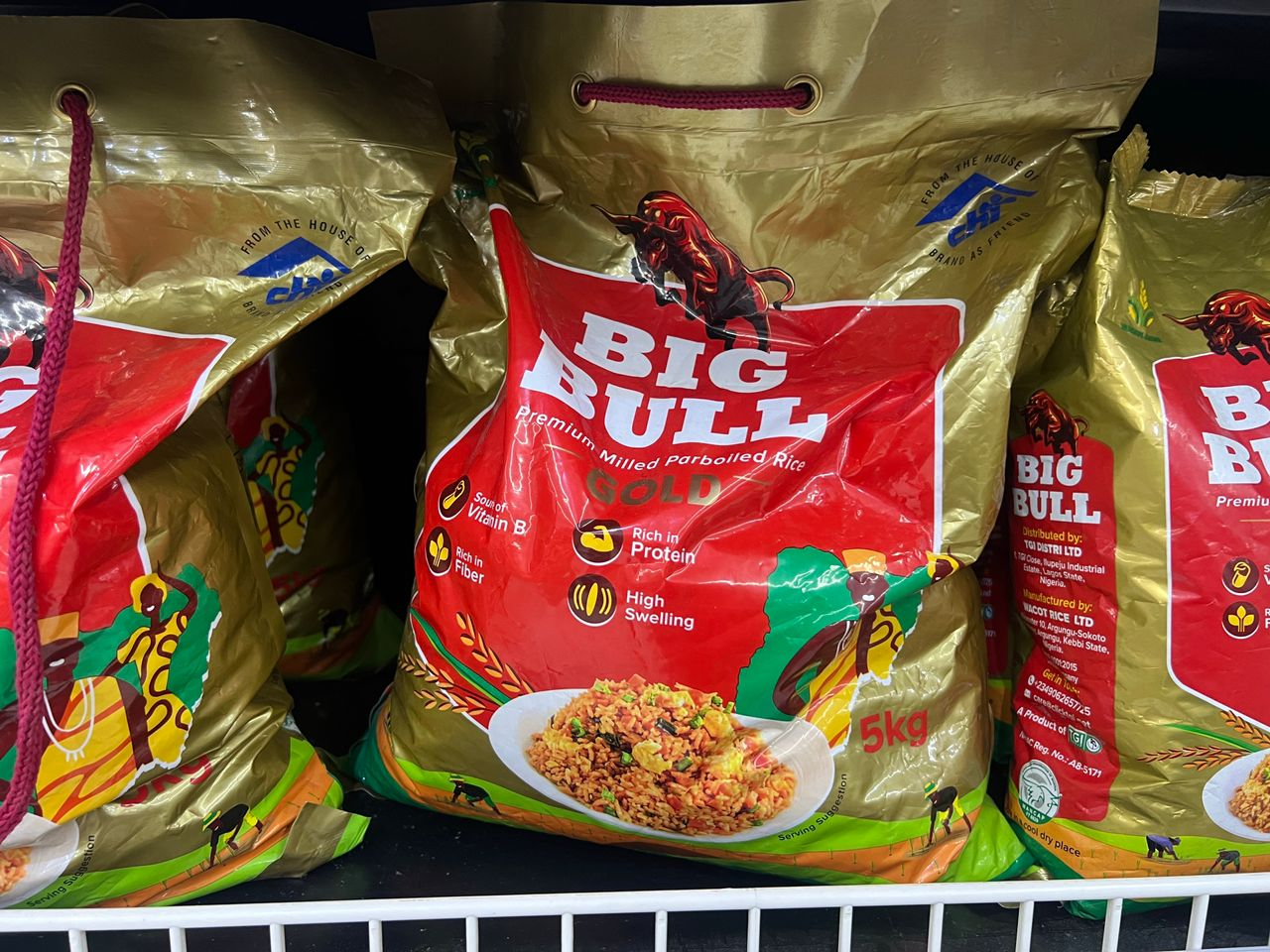 Big Bull Rice Gold 5kg - Emirate Supermarket